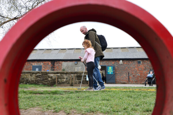 Adventure play zone - explore the farm - Newham Grange