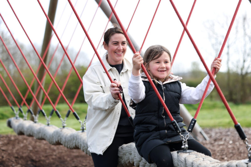 Adventure play zone - explore the farm - Newham Grange